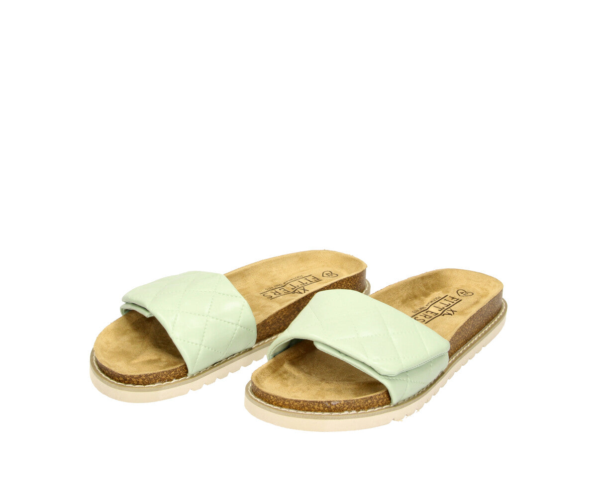 Jade in Mint - Damen Slipper – XL Fitters